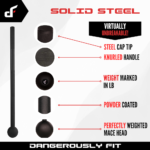 Steel Mace - 7lb to 60lb Macebells