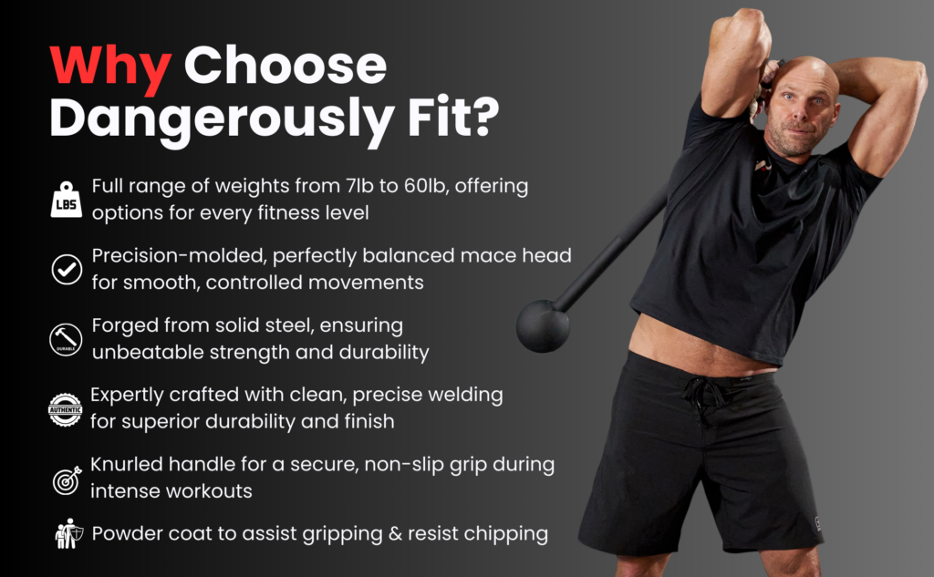 Steel Mace - 7lb to 60lb Macebells