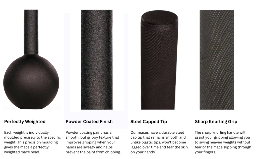 Steel Mace - 7lb to 60lb Macebells