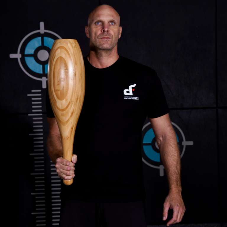 13lb Heavy Wooden Indian Club - Gama Club - Dangerously Fit