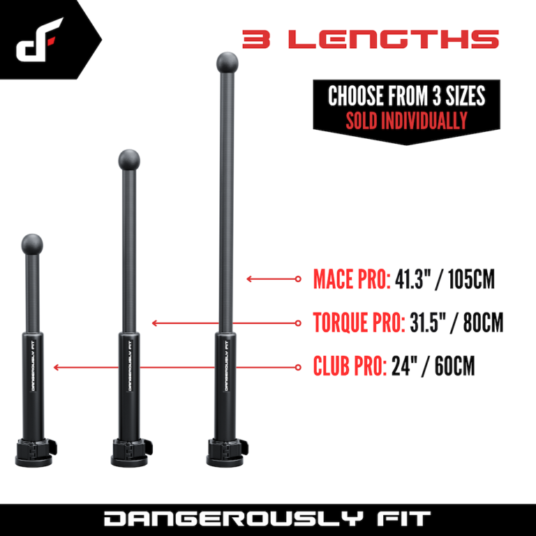 Maverick Mace Pro - Adjustable Steel Mace - Dangerously Fit