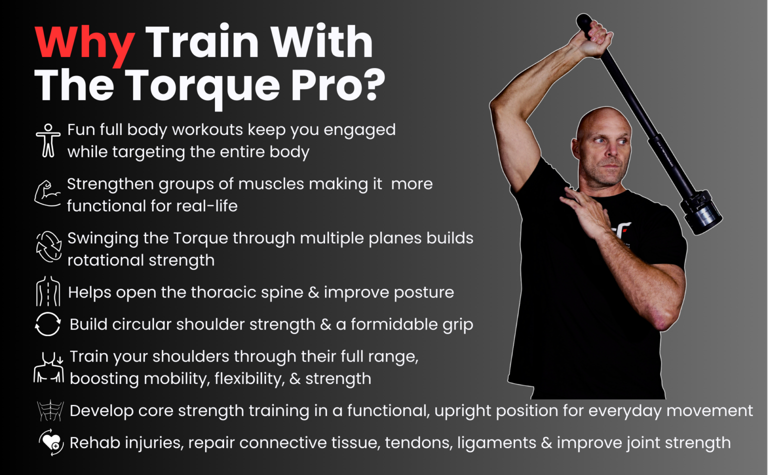 Maverick Torque Pro - Adjustable Bulava Club - Short Mace