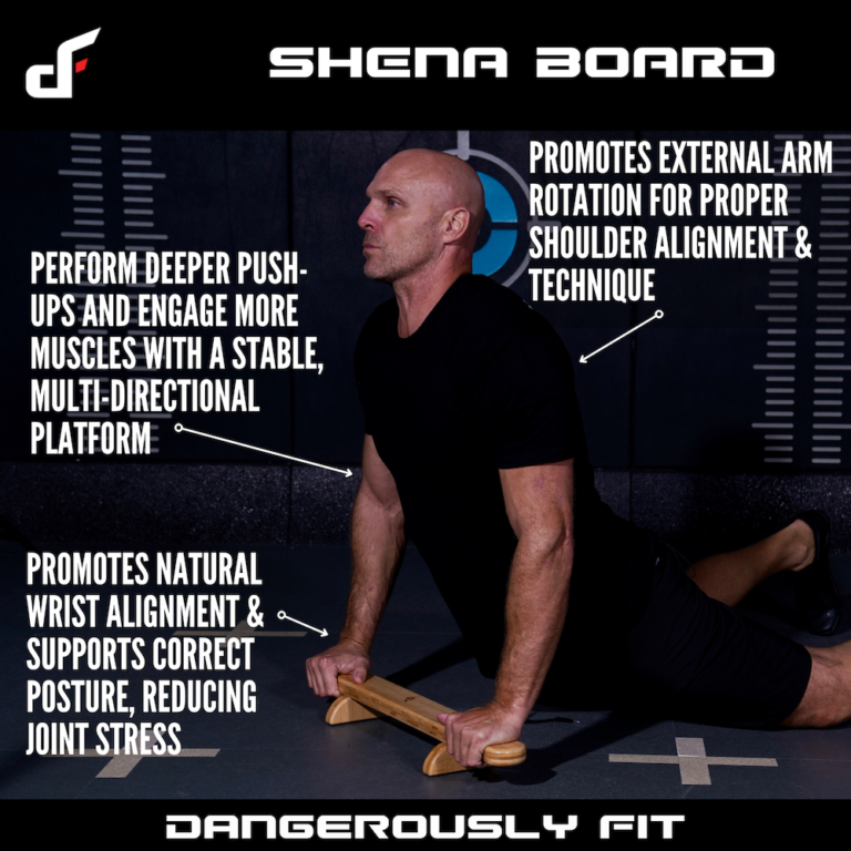 Shena Push Up Board - Persian Press Ups - Bamboo Wood