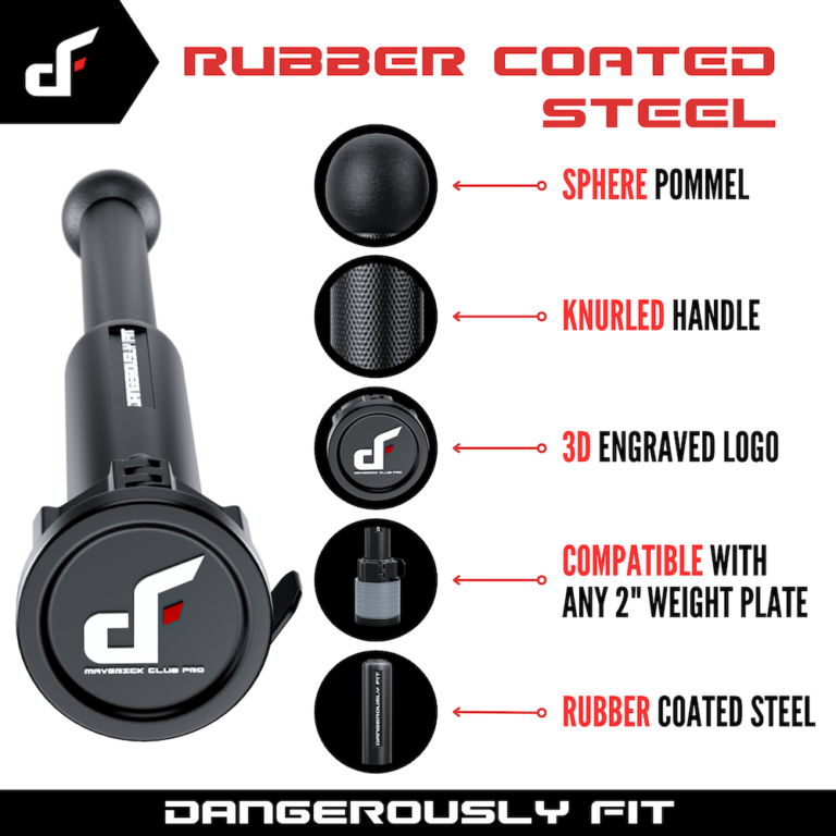 Maverick Club Pro - Adjustable Steel Club - Indian Club Bell