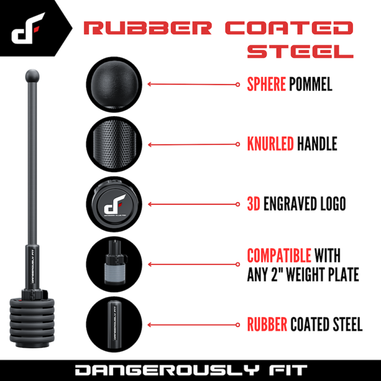 Maverick Mace Pro - Adjustable Steel Mace - Dangerously Fit